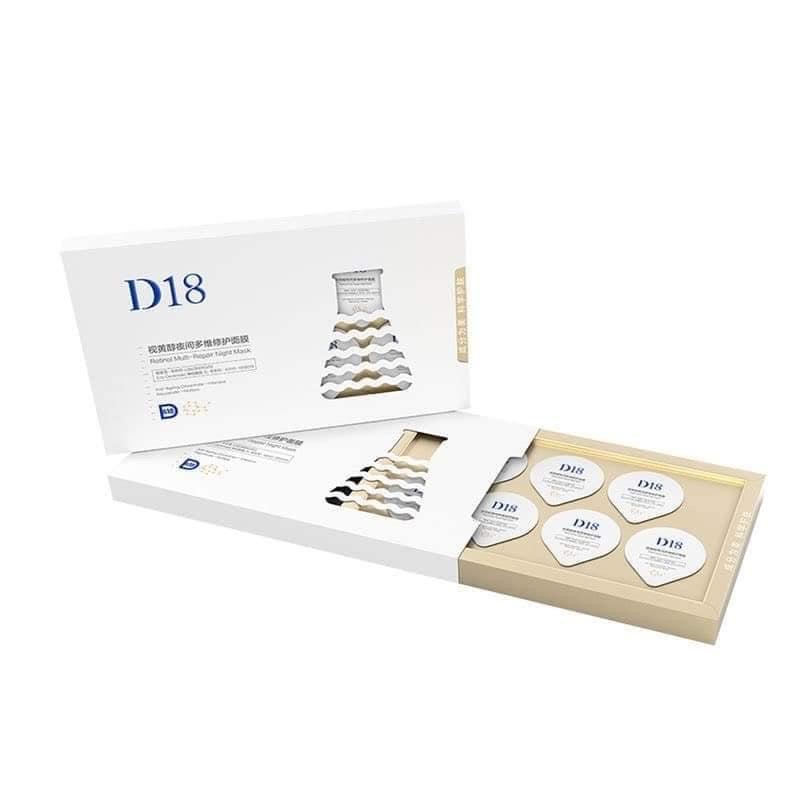 (D18) Tổng hợp các sản phẩm hãng D18 mặt nạ retinol D18 / mask dưỡng ẩm ...
