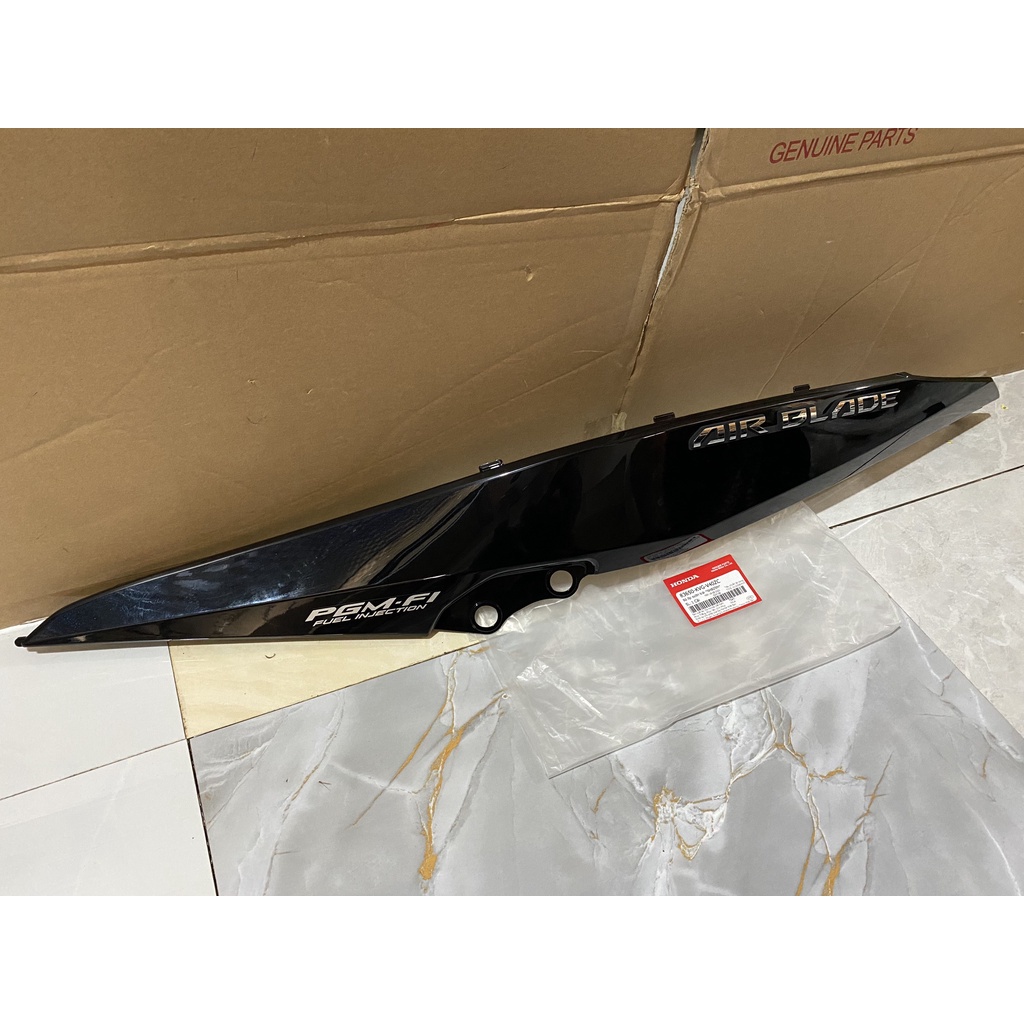 Ốp sườn bên phải | ốp thân Air Blade 110 (Béo) 2011 màu Đen *NHB25M ...