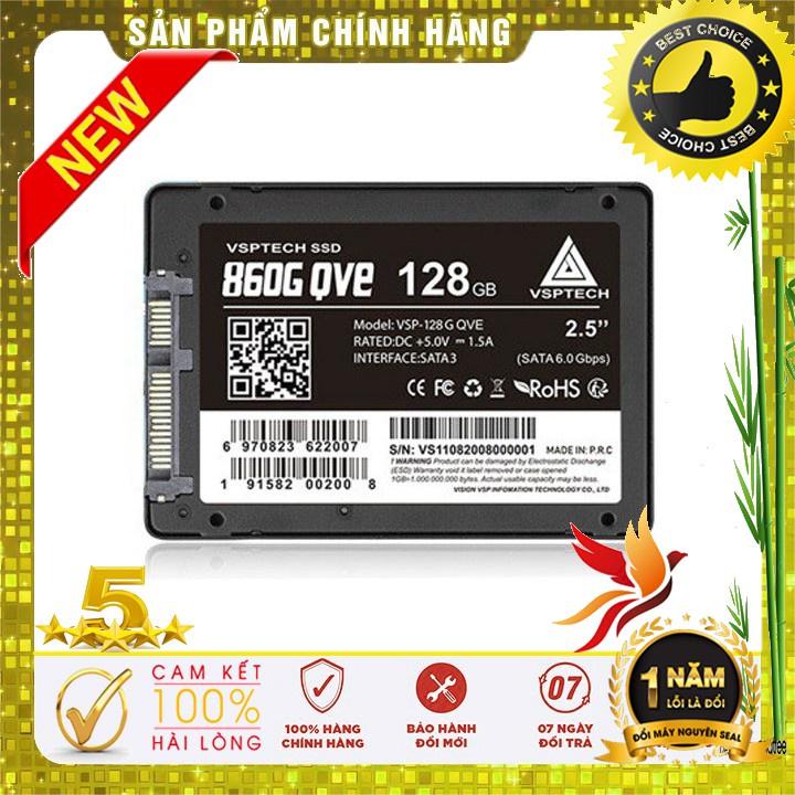 Ổ cứng SSD VSPTECH 860G QVE 128Gb- Hàng chính hãng | Shopee Việt Nam