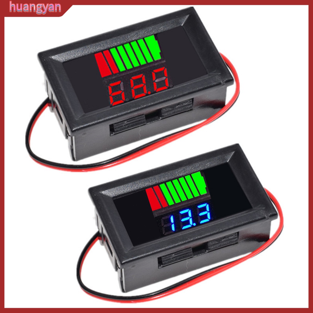 HY| Thiết Bị Cảnh Báo Nguồn Điện Thấp Hiển Thị LED 8 Chế Độ Pin 12V-60V | Shopee Việt Nam