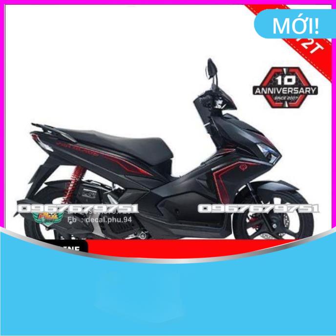 Tem Zin cover AB Air Blade 2016-2019 đỏ đen | Shopee Việt Nam
