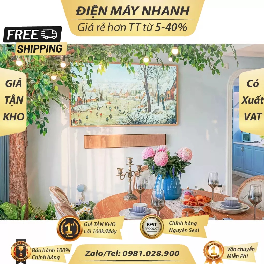 Smart Tivi Khung Tranh The Frame QLED Samsung QA55LS03A 4K 55 inch ...