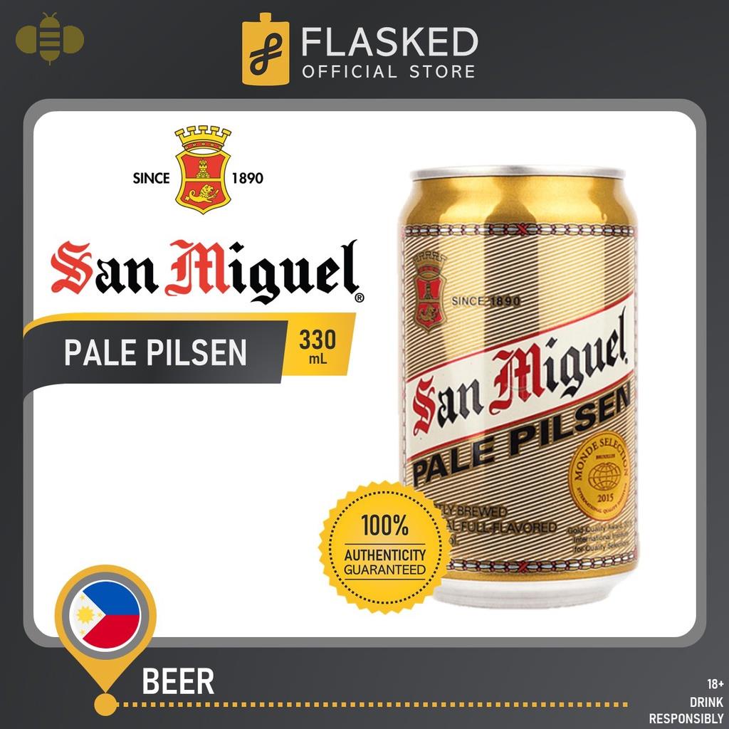 Bia San Miguel Pale Pilsen Lon 330mL | Shopee Việt Nam