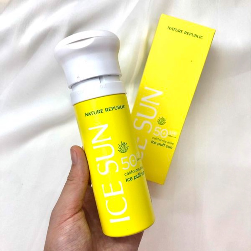 Xịt Chống Nắng Nature Republic Ice Sun California Aloe Ice Puff Sun Spf ...