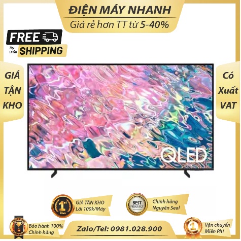 QLED Tivi 4K Samsung 55Q60B 55 inch Smart TV Chính hãng Mới 220V | Shopee Việt Nam