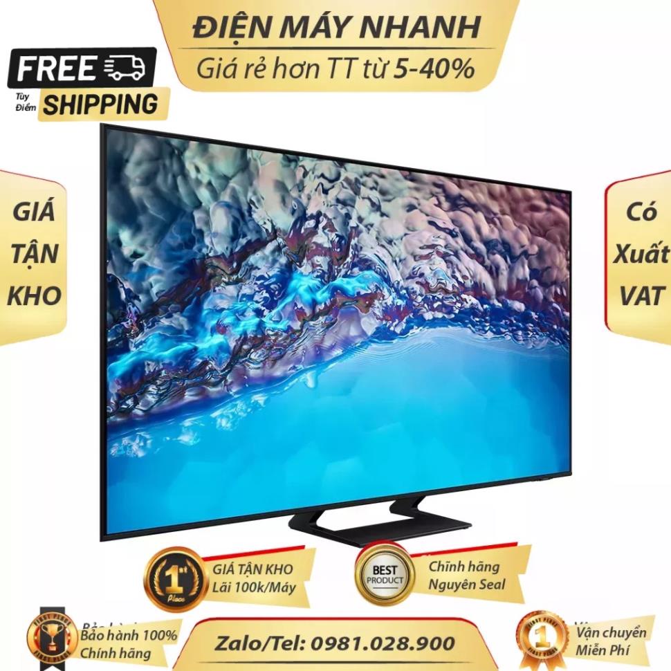 Smart Tivi Samsung 4K Crystal UHD 65 inch UA65BU8500 Mới 2022 - Mới 220V | Shopee Việt Nam