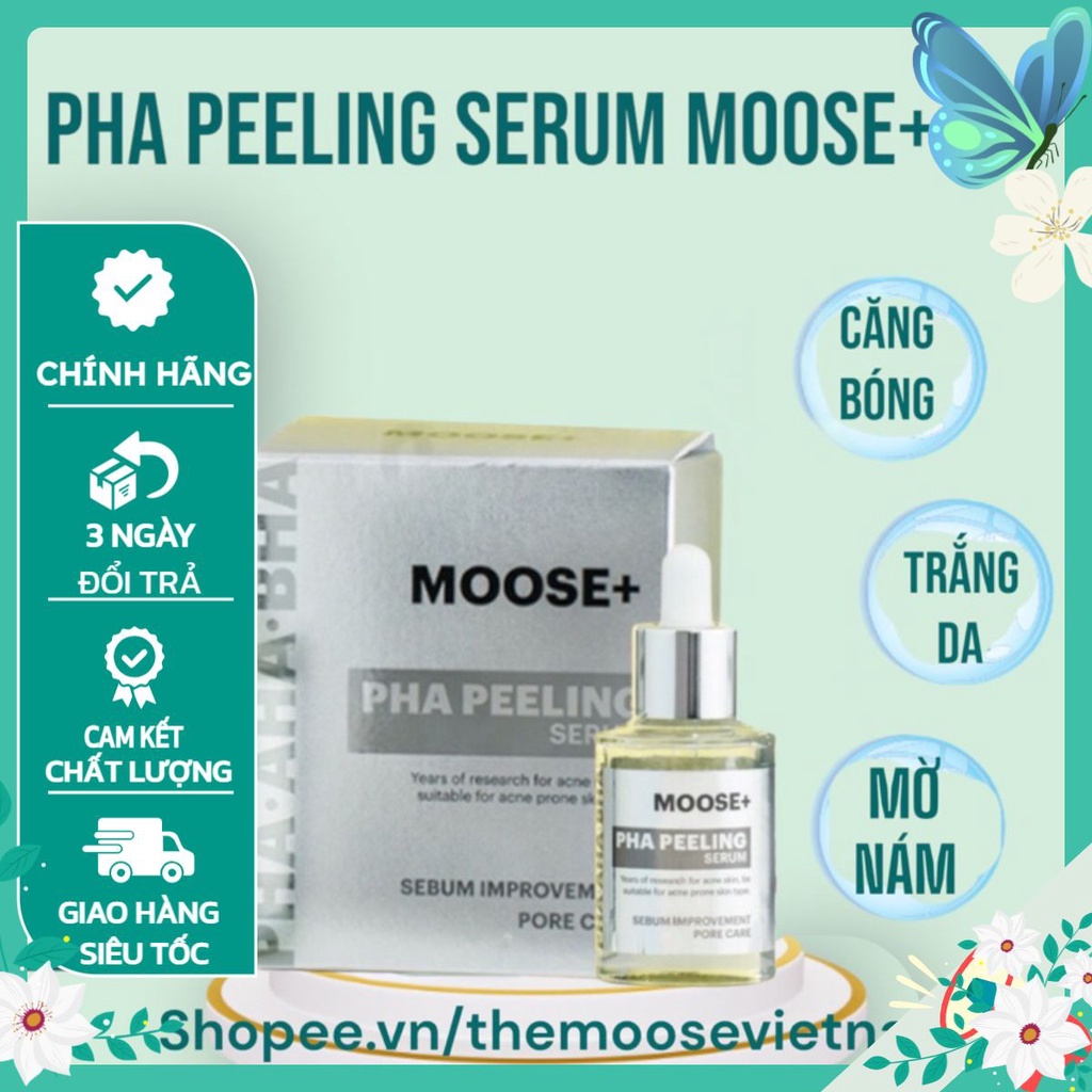 PHA PEELING SERUM MOOSE+ HÀN QUỐC [CHÍNH HÃNG] | Shopee Việt Nam