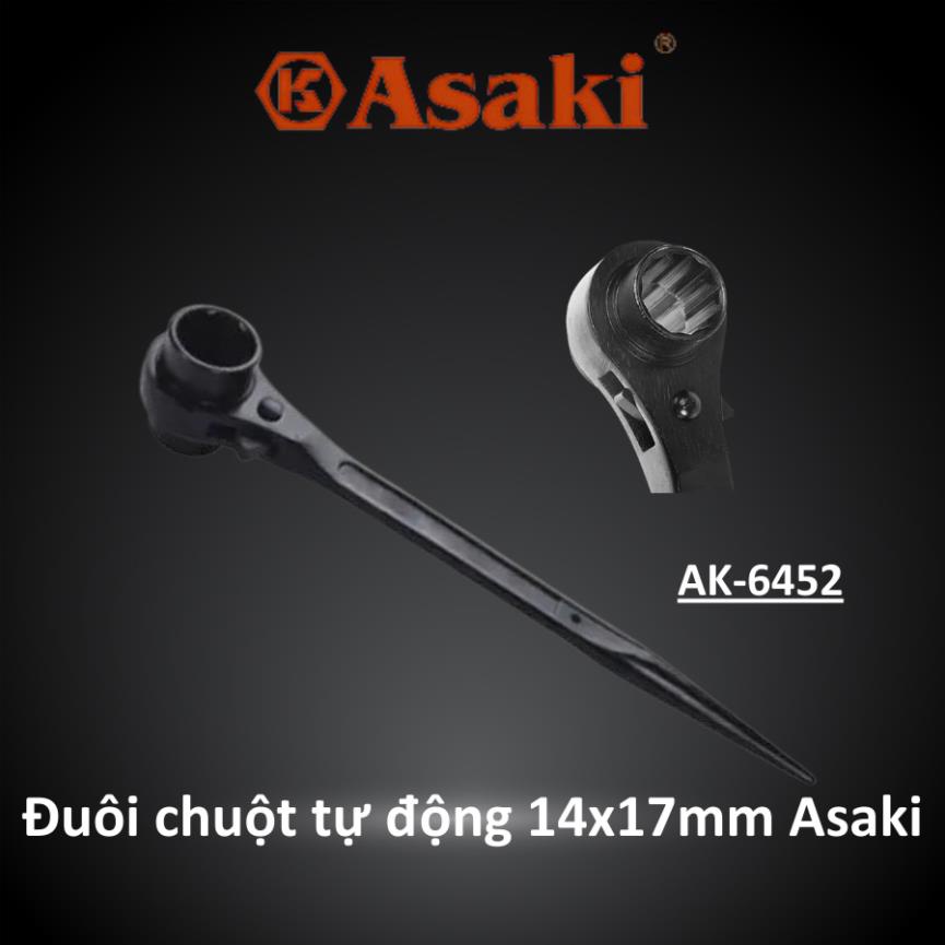 Cà lê(Tuýp) đuôi chuột tự động CHẤT LƯỢNG JAPAN SIÊU BỀN 12-32mm Asaki AK-6451-6452-6454-6455 ...