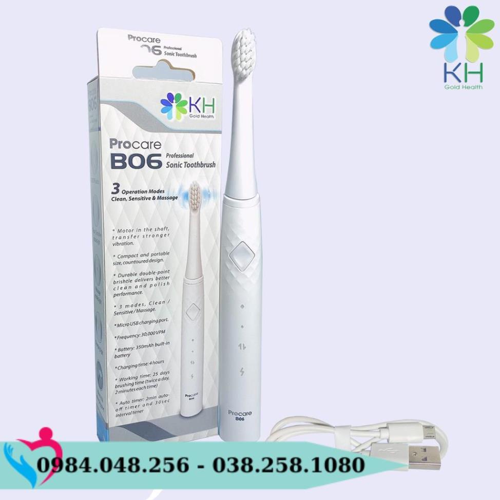 Bàn chải điện TRẺ EM Procare B06 - CHÍNH HÃNG 1 ĐỔI 1 | Shopee Việt Nam