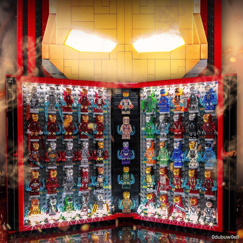 🔥 Iron Spider-Man Building Blocks Book Full Set Marvel Kỷ Niệm Bằng Tay ...