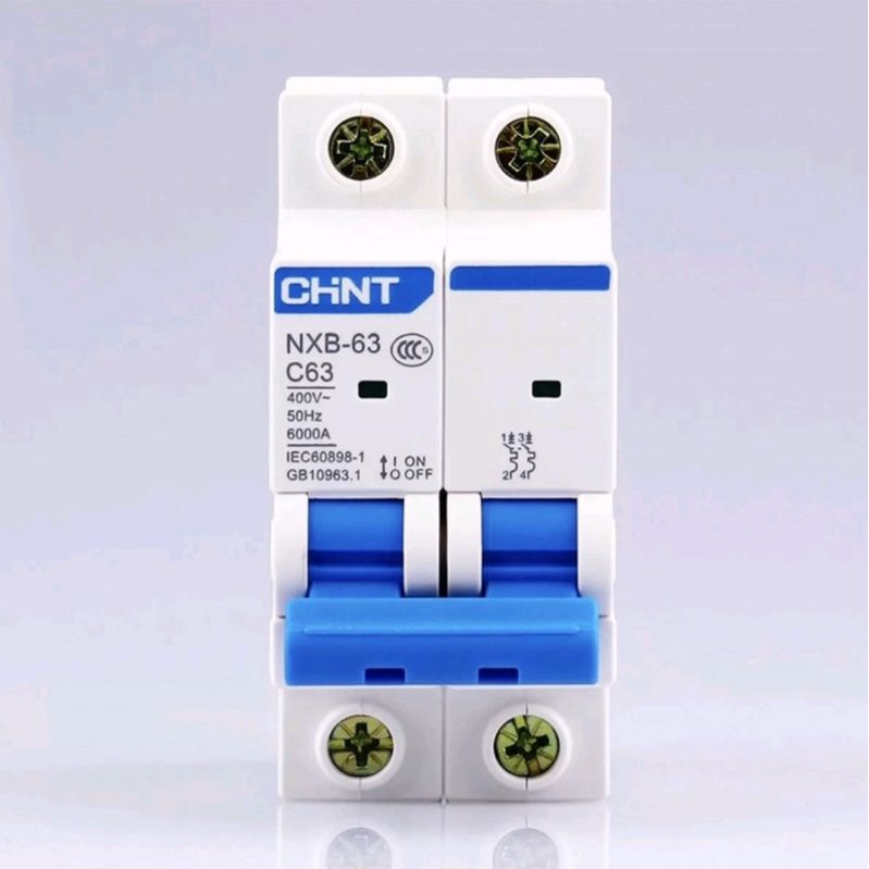 Aptomat MCB Chint NXB-63 1P 2P 3P - 6A 10A 16A 20A 25A 32A 40A 50A 63A | Shopee Việt Nam