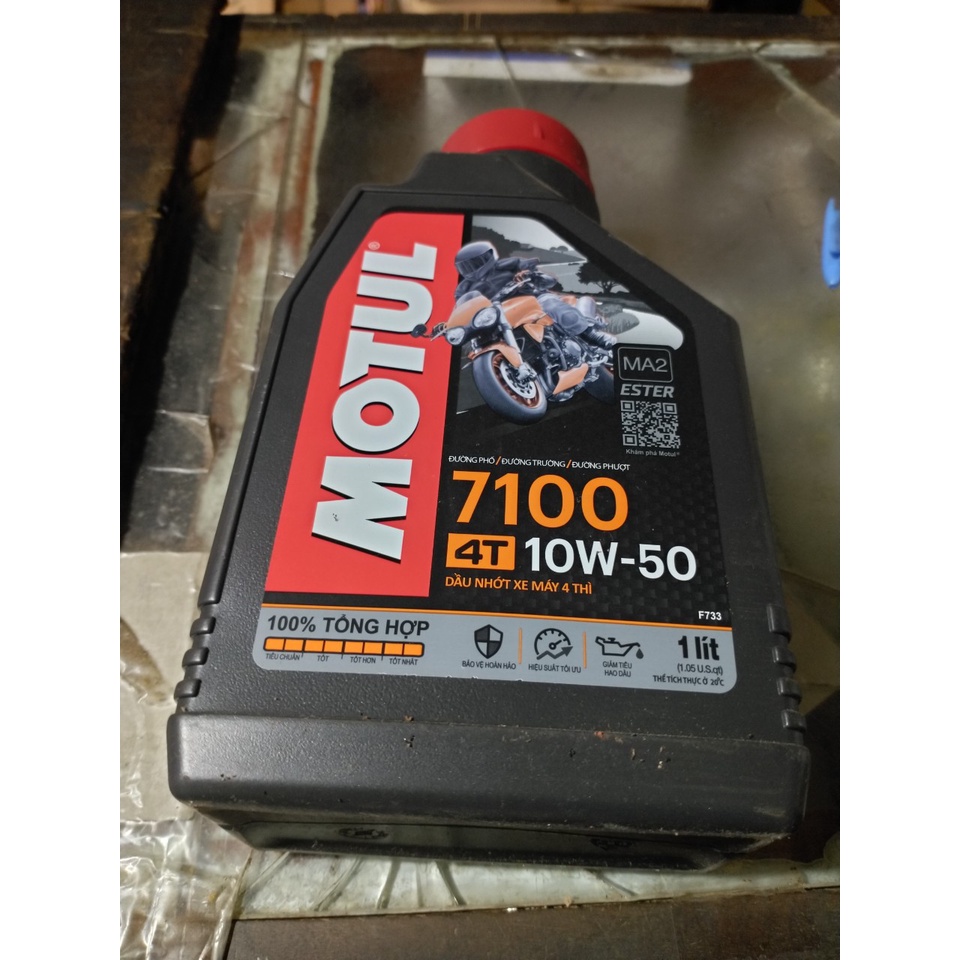 Nhớt Motul 7100 10W50 4T 1L | Shopee Việt Nam