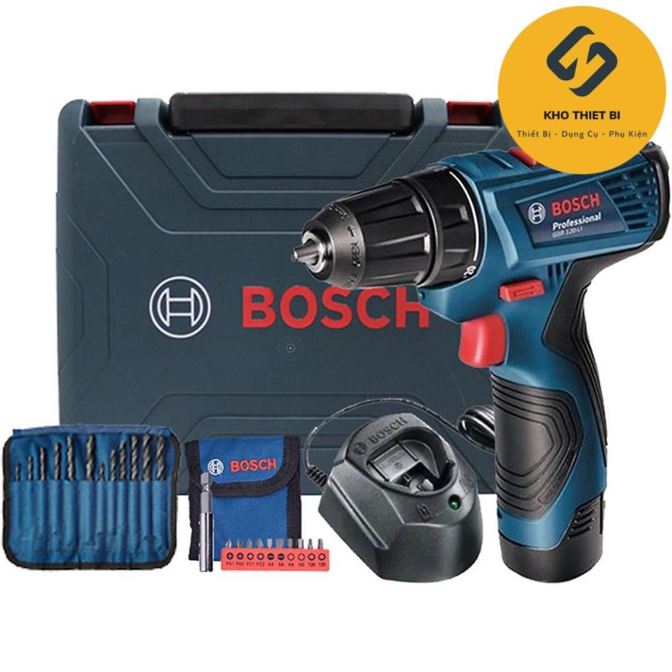 Máy Khoan Vặn Vít Dùng Pin Bosch GSR 120-LI (1 Pin, 1 Sạc) - KHOTHIETBI | Shopee Việt Nam