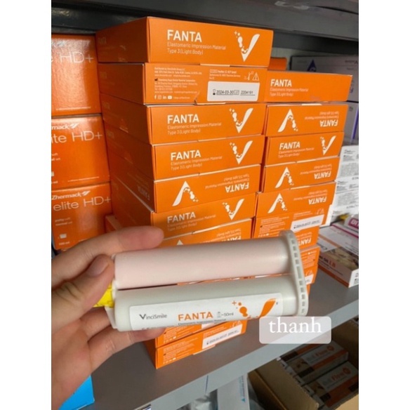 [A01] Cao su silicon lỏng Fanta lấy dấu răng chi tiết cùi mão dùng ...