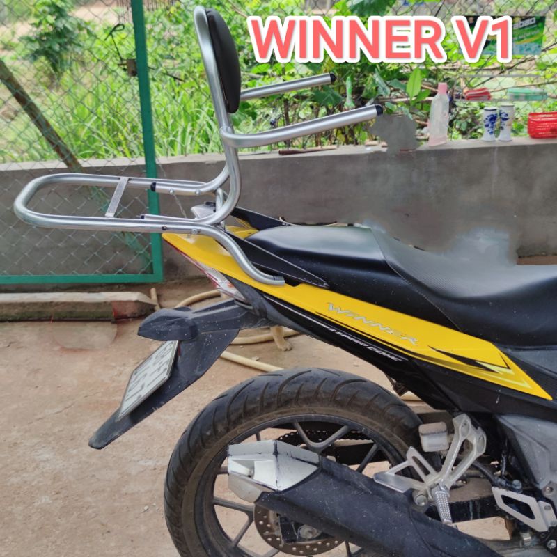 baga phượt xe Winner v1 và Exciter 135.Mẫu mới có thể tháo rời tay vịn ...