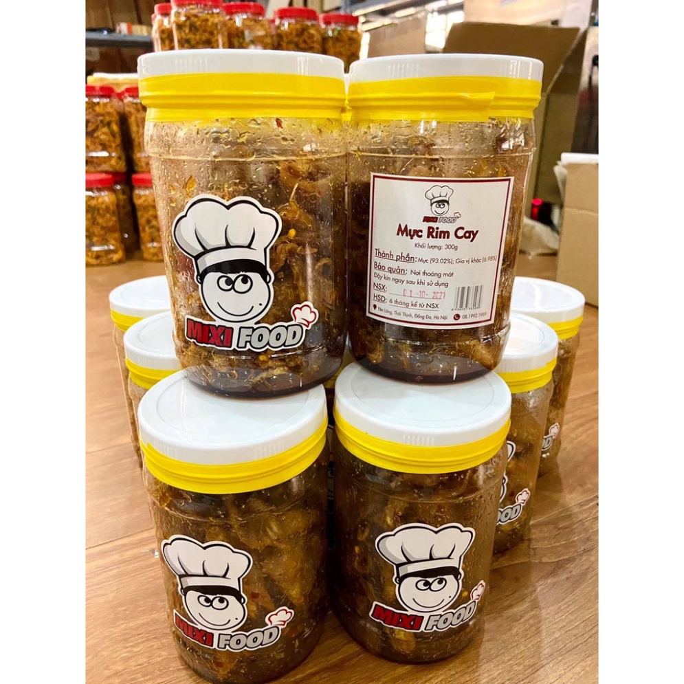 KCS [HN - CHÍNH HÃNG] Mực rim cay, MIXIFOOD siêu phẩm mực tốt cao, hộp ...
