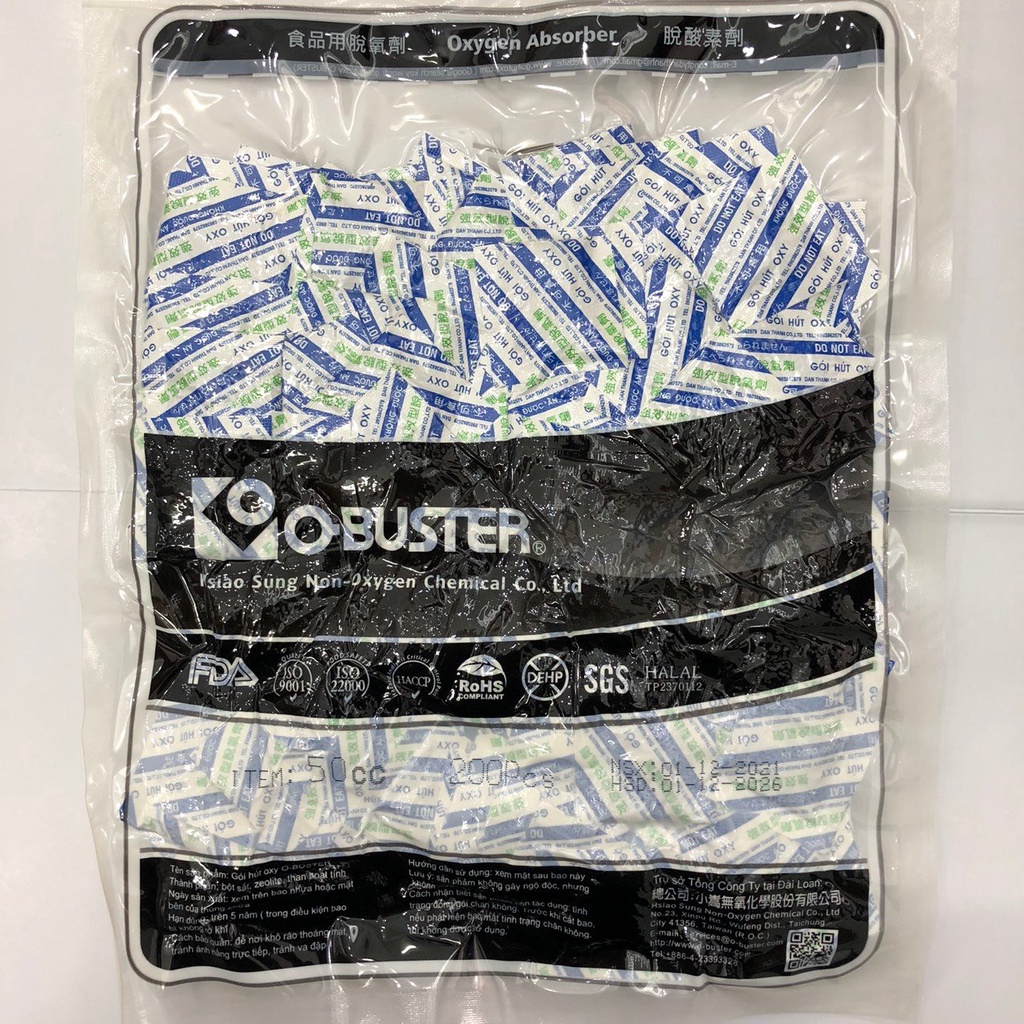 Túi hút ẩm O-Buster 50cc | Shopee Việt Nam