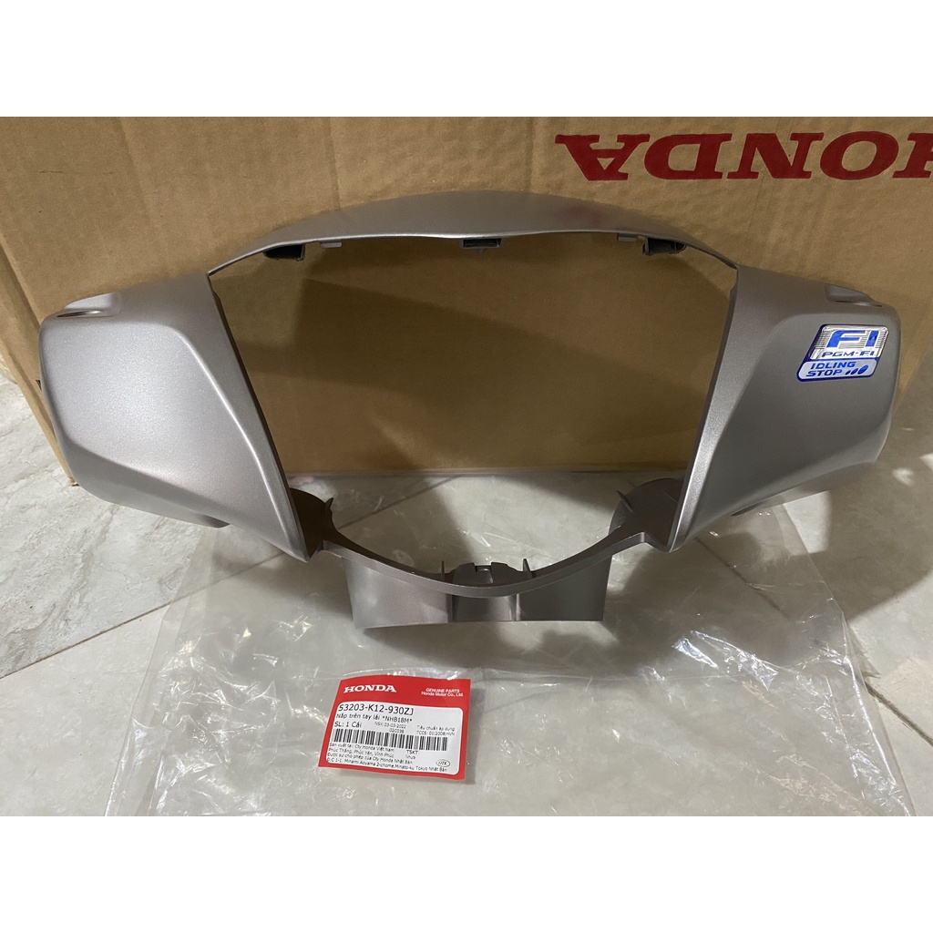 Nắp trước tay lái | Bàn thờ Lead 125 (2015) màu Bạc chính hãng Honda ...