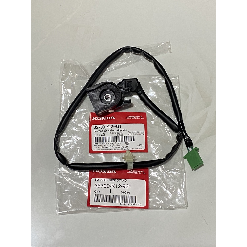 Bộ công tắc chân chống bên Lead 125 (2013-2015) chính hãng Honda (35700 ...