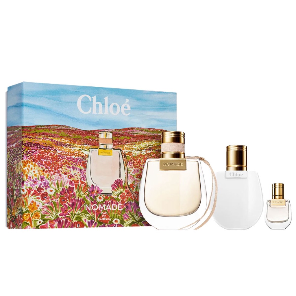 Gift Set Chloe Nomade 3pcs ( EDP 75ml & EDP 5ml & dưỡng thể 100ml ) | Shopee Việt Nam