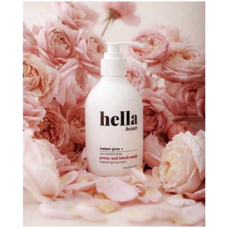 Kem body trắng da Nâng tone tức thì Dưỡng ẩm Hella Beauty 200g | Shopee ...