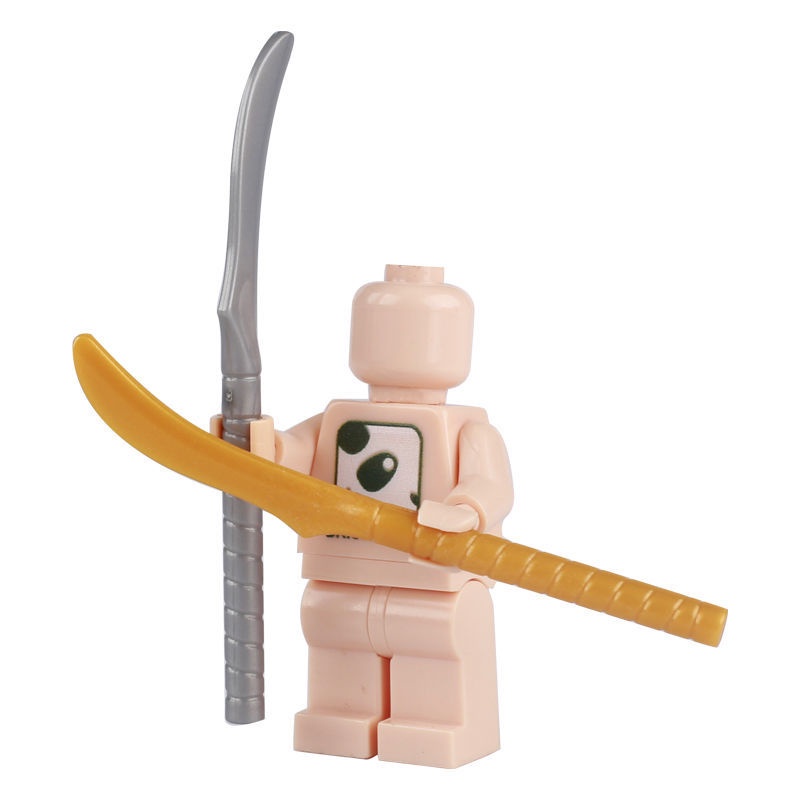 Mô Hình Lắp Ráp Lego Cầm Tay Hình Con Dao Dài Arc Màu Vàng Kim 11156 ...