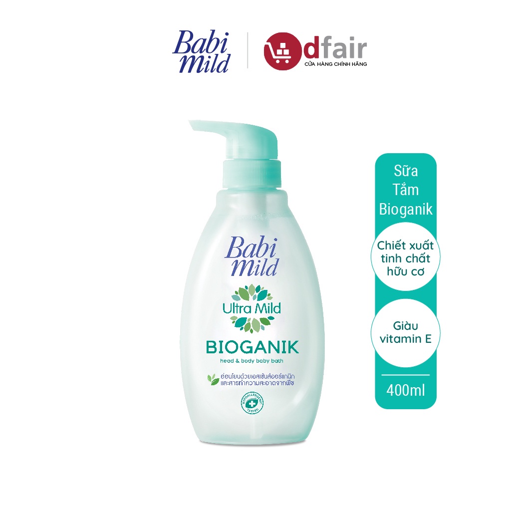 Sữa Tắm Em Bé Babi Mild - Pure Natural Chai 400ml - 100961725 | Shopee ...