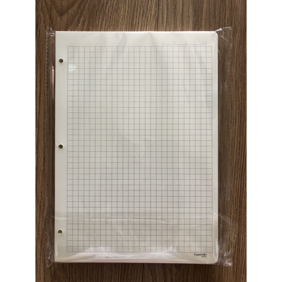 Sổ Còng Sắt Caro B5 Binder File nhựa 9 chấu 180 trang TUANVIETBOOKS ...