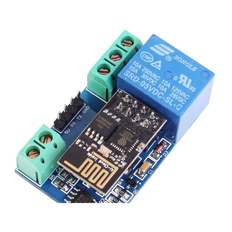 Module Wifi ESP8266 01 Relay 5V V1.0 (Combo IOT Điều Khiển Tử Xa, Nhà Thông Minh) | Shopee Việt Nam