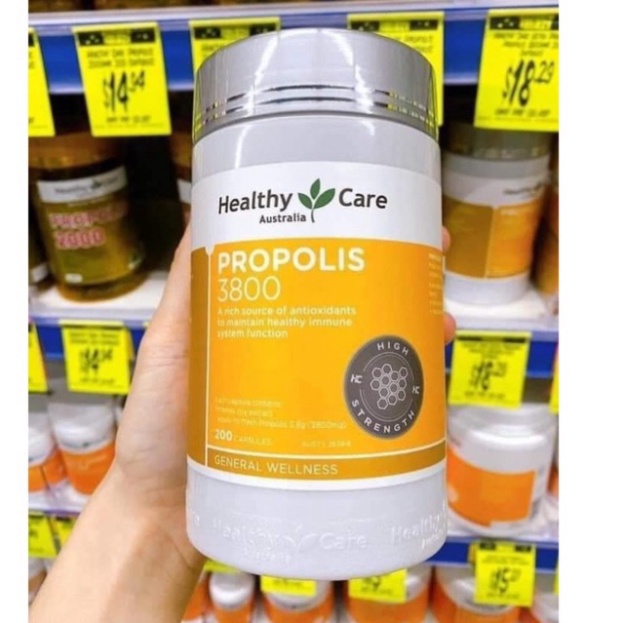 Keo Ong Healthy Care Propolis 3800 - lọ 200v chính hãng Úc | Shopee ...