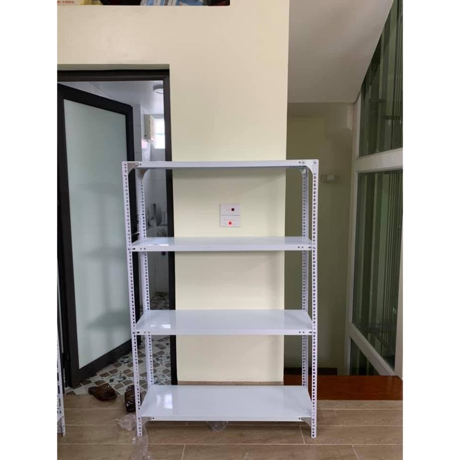 Kệ sắt v lỗ đa năng 4 tầng: Cao 1m5 x dài 80cm x rộng 40cm | Shopee ...