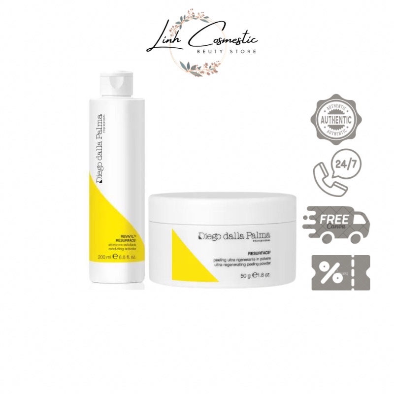 FREESHIP Set Peel Tảo Ý Tái Tạo Da Diego dalla Palma Căng Bóng Se Khít ...