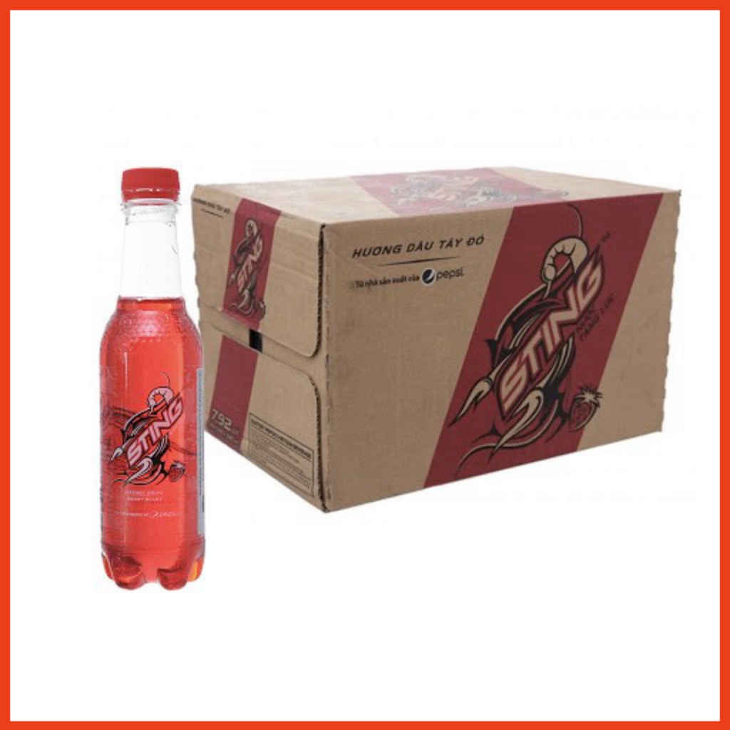 Nước tăng lực Sting Dâu 330ml/ sting vàng 330ml Lốc 6 Chai NgoctoanMart ...