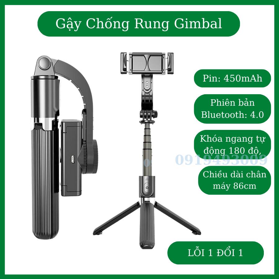Gậy Chống Rung Gimbal Stabilizer L09/L08, Có 3 Chân Đỡ, Tặng Kèm Nút Bấm BLT Hàng Cao Cấp - BẢO ...