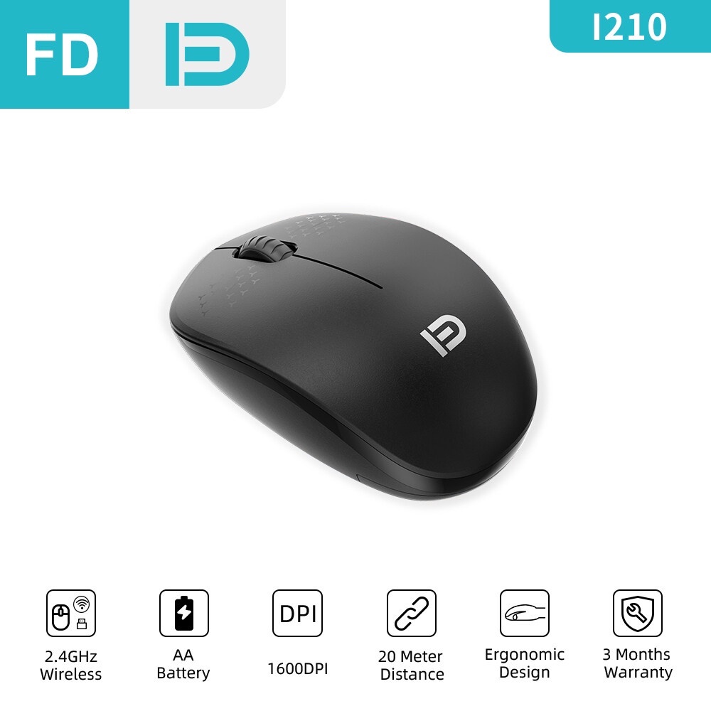 Chuột không dây Forder FD-i210. Bảo hành chính hãng 12 tháng | Shopee ...