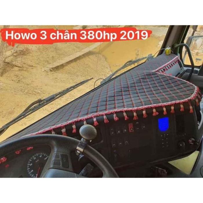 Thảm táp lô xe HOWO 3, 4 CHÂN 380, 371, A7, T7H chất liệu DA 5D | Shopee Việt Nam