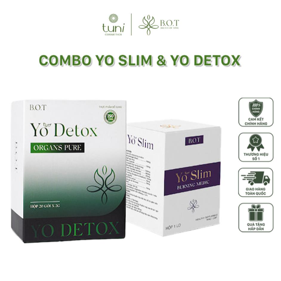 COMBO Yo Slim và Yo Detox Chính Hãng SKIN FOOD Của B.O.T Giúp Giảm Cân ...