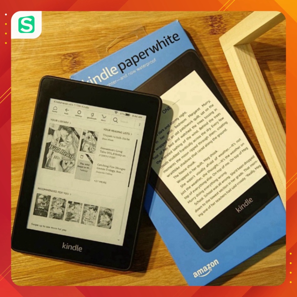 Máy đọc sách Kindle Paperwhite 1, 2, 3, 4, 5 (Kindle PPW 1, 2, 3, 4, 5 ...