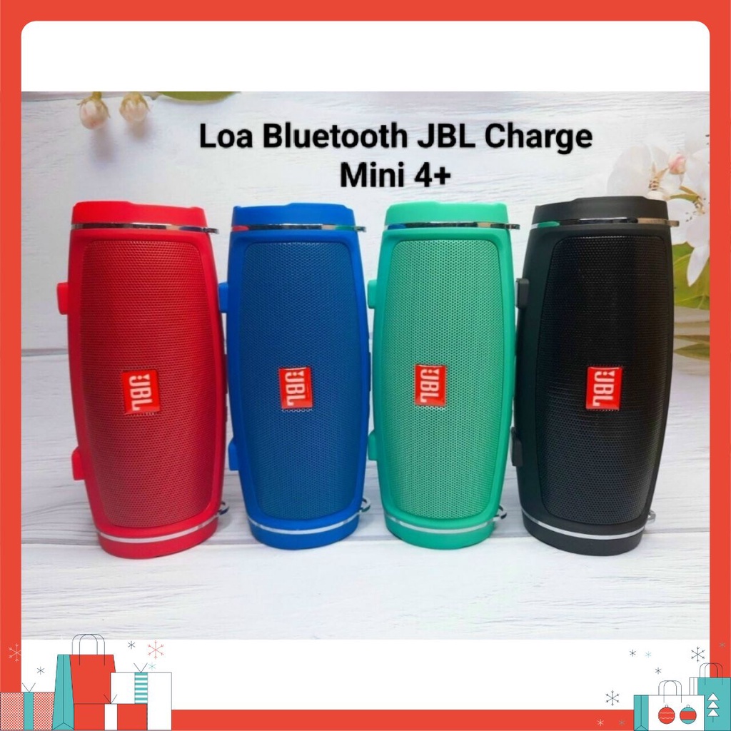 Loa Bluetooth không dây,Loa Bluetooth JBL Charge 4+ Mini bass tốt khoẻ ...