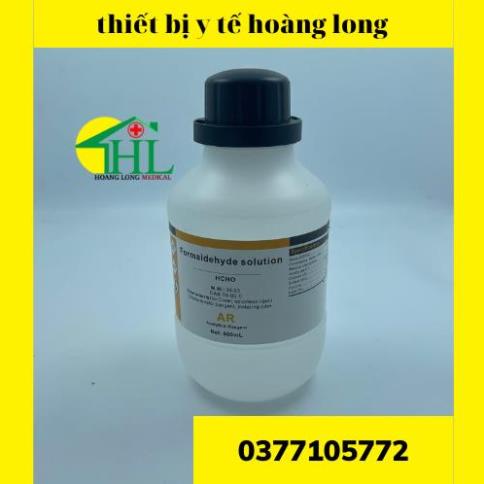 Formaldehyde (Formol, Formalin) HCHO 37-40% chai 500ml | Shopee Việt Nam