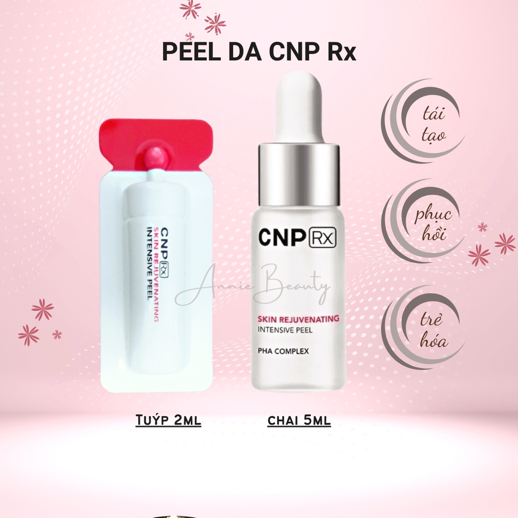 Peel da CNP RX thanh lọc, tái tạo da không bong chăm sóc da sáng khỏe ...