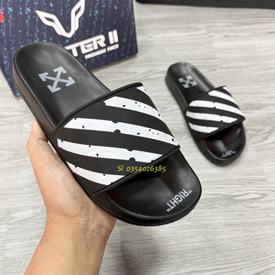 Dép nam OFF-WHITE cao cấp 3 màu, đế pu cao cấp, hot trend dép quai ...
