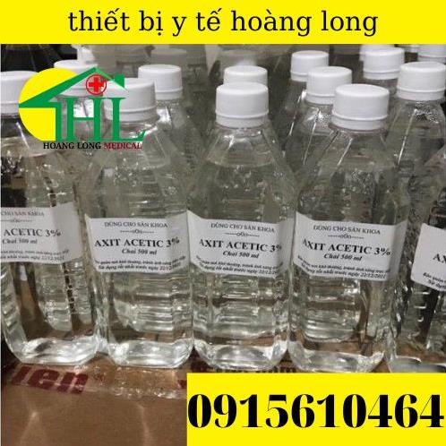 Dung dịch Axit Acetic 3%, Chai/500ml | Shopee Việt Nam