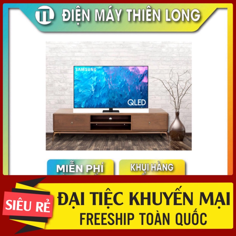 Smart Tivi QLED 4K 55 inch Samsung QA55Q70CA nền tảng sử dụng Tizen,Điều khiển tivi bằng điện ...