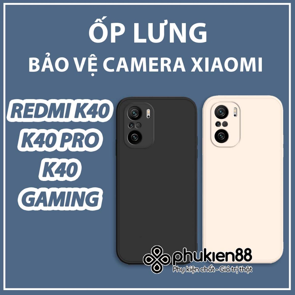 Ốp lưng Xiaomi Redmi K40 / K40 Pro Gaming silicon mềm dẻo bảo vệ camera, chống va đập | Shopee ...