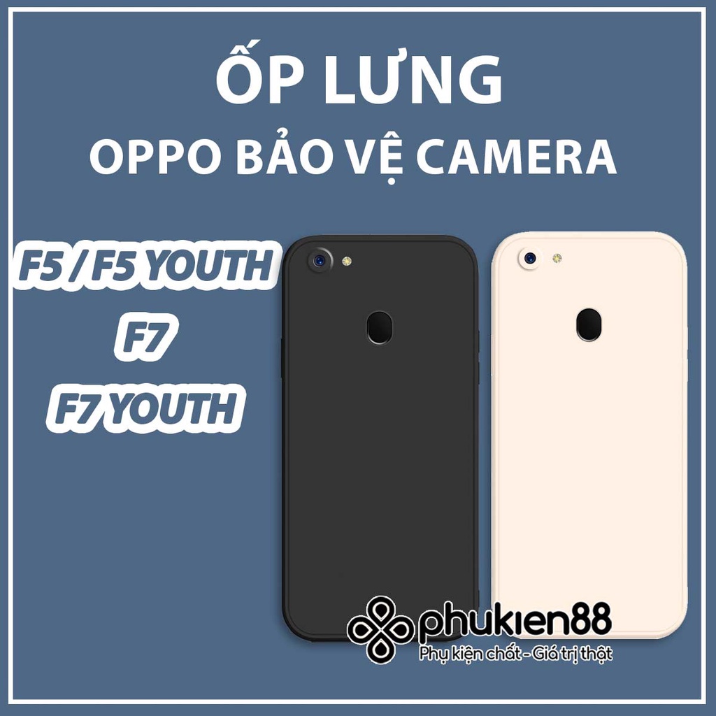 Ốp lưng Oppo F5 / F5 Youth / F7 / F7 Youth silicon mềm dẻo bảo vệ camera, chống va đập | Shopee ...