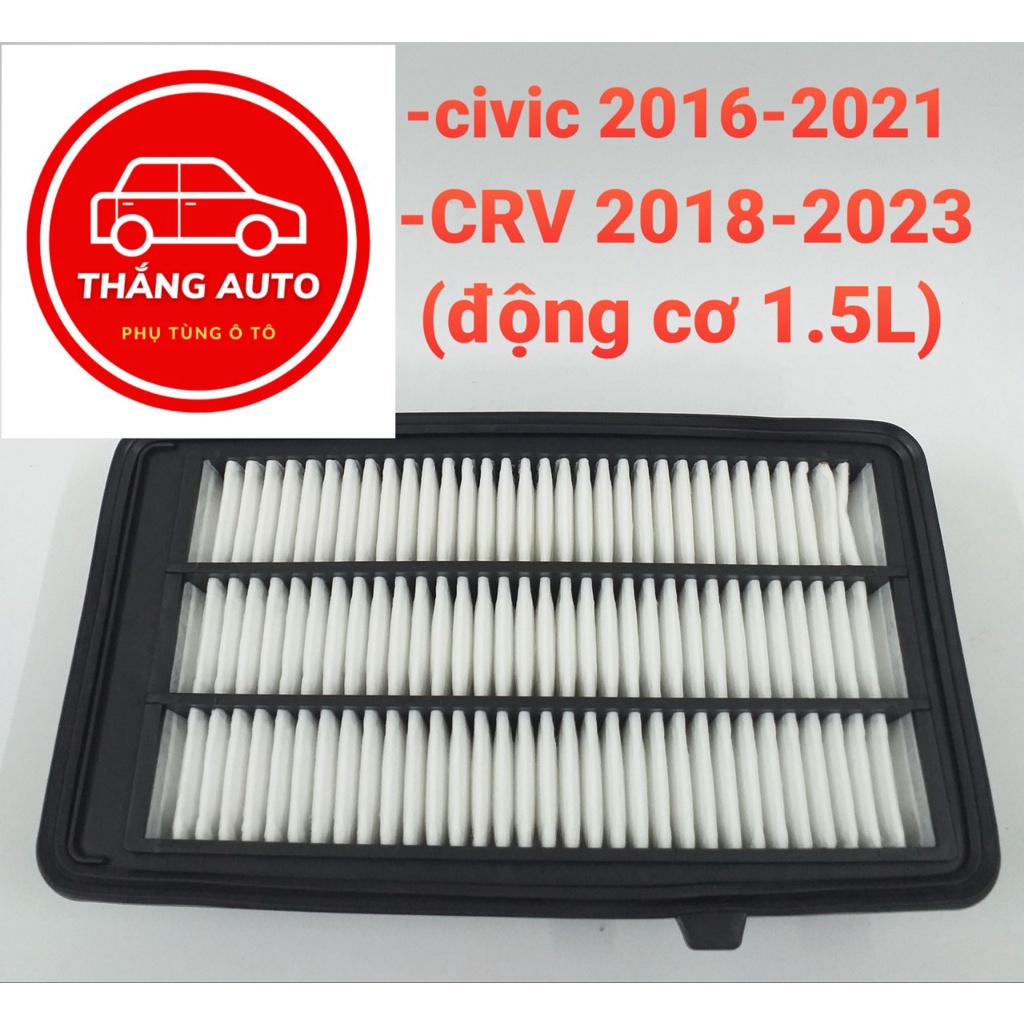 lọc gió động cơ Honda Civic 1.5L (2016-2021) CRV 1.5L (2017-2023), Mã ...