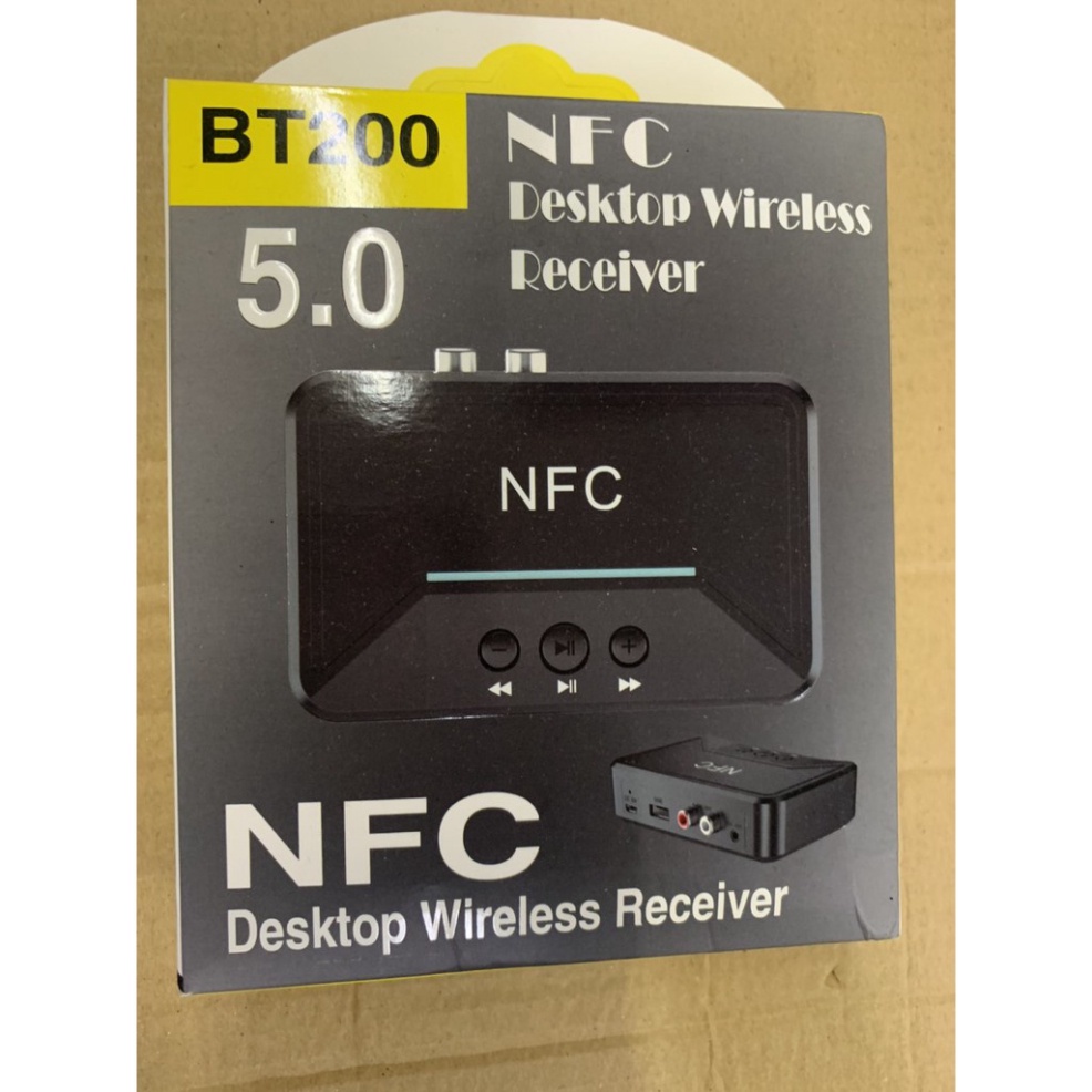 Thiết bị nhận Bluetooth không dây (5.0) BT200. Hộp Bluetooth Âm Thanh ...