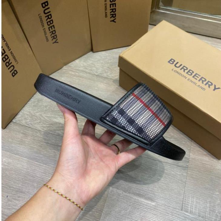 Dép Slides BBR lưới hàng lai au cực kì độc, Dép BBR quai ngang bán xám ...