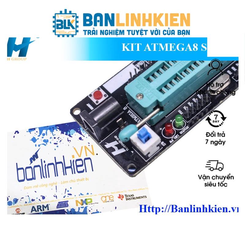 KIT ATMEGA8 Socket dành cho người mới bắt đầu BANLINHKIEN | Shopee Việt Nam